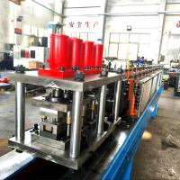 China Garage Door J Track Roll Forming Machine Galvanized Steel 2 or 3 Inch Channel Profile Rail 7.5kw for sale