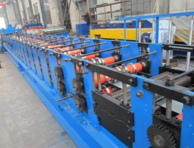 China 10m / Min Speed CZ Purlin Roll Forming Machine With PLC Industrial Computer for sale