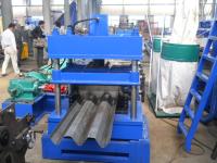 China Blue 5m - 20m / Min Speed Guardrail Roll Forming Machine With 15 Stations for sale