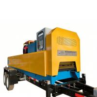 China Portable KR18 Standing Seam Roll Forming Machine 0.4-0.7mm Hydraulic Type On Site for sale