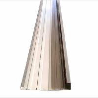 China Galvanized Steel Gutter Roof Fascia Roll Forming Machine 0.3-0.8mm 7.5kw for sale