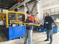 China C100 C150 Light Gauge Steel Framing Machine 0.8-1.6mm Full Automatic LGS Roll Forming for Prefab House for sale