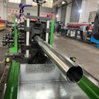 China 70mm Diameter Blind Tube Roll Forming Machine 10m/min Speed for Awning Steel for sale