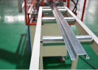 China 0.4-1.2mm PPGI GI Omega Hat Type Roll Forming Machine Drywall Furring Hat Channel Making Machine for sale