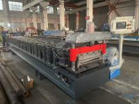 China PPGI Soffit Wall Panel Roll Forming Machine 0.7-1.2mm with Auto Stacker 380V for sale