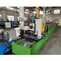 China Galvanized Steel Awning Pipe Roll Forming Machine 0.6-1.5mm Thickness 70mm Diameter for sale
