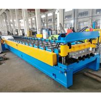 China 0.8-1.2mm Thickness Galvanized Steel B Type Roof Floor Deck Roll Forming Machine for sale