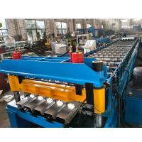 China 0.8-1.2mm Thickness Galvanized Steel B Type Roof Floor Deck Roll Forming Machine for sale