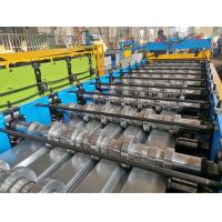 China 0.8-1.2mm Thickness Galvanized Steel B Type Roof Floor Deck Roll Forming Machine for sale