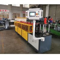 China 0.6-1.2mm Thickness Embossing Bottom 21x15mm Metal U Channel Roll Forming Machine 5.5kw for sale