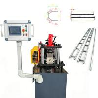 China G550 Galvanized Steel V Strut Roll Forming Machine 0.6-1.2mm Thickness 10m/min Speed for sale
