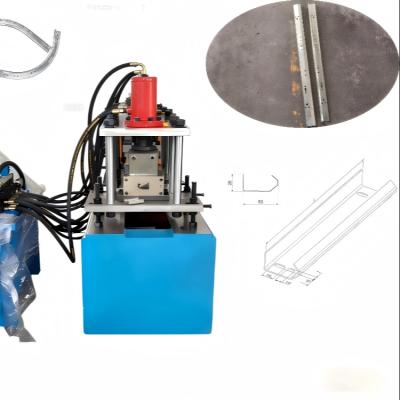 China J Track Sliding Rail Roll Forming Machine 1.5-2.0mm Thickness Galvanized Steel 220V 60Hz for sale