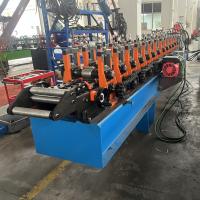 China J Track Sliding Rail Roll Forming Machine 1.5-2.0mm Thickness Galvanized Steel 220V 60Hz for sale