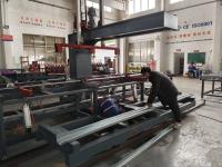 China 1.5-3.5mm Thickness Galvanized Steel CZ Purlin Roll Forming Machine 100-500mm Width Adjustable for sale