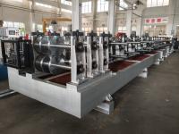 China 4'' To 20'' Width Adjustable CZ Purlin Roll Forming Machine With Gearbox Driving 3.5mm thickness for sale