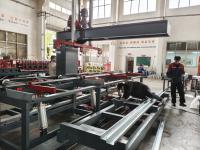 China 4'' To 20'' Width Adjustable CZ Purlin Roll Forming Machine With Gearbox Driving 3.5mm thickness for sale
