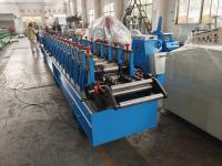 China 2.0mm Thickness Galvanized Steel C Stud Purlin Roll Forming Machine Drive By Chain for sale