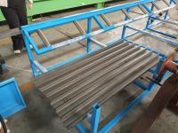 China 2.0mm Thickness Galvanized Steel C Stud Purlin Roll Forming Machine Drive By Chain for sale