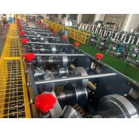China Galvanized Steel Awning Tube Roll Forming Machine 0.6-1.5mm Thickness 70mm 78mm for sale