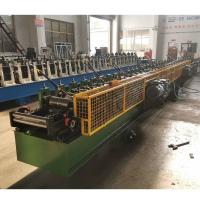 China Galvanized Steel Awning Tube Roll Forming Machine 0.6-1.5mm Thickness 70mm 78mm for sale