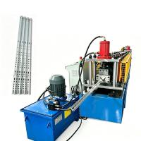 China Garage Door Track Angle Roll Forming Machine 2.0-2.8mm Thickness Galvanized Steel Support Rail Making Machine for sale
