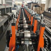China Garage Door Track Angle Roll Forming Machine 2.0-2.8mm Thickness Galvanized Steel Support Rail Making Machine for sale