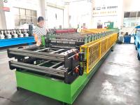 China Double Layer Fence Sheet and T7 Trapezoidal Panel Roll Forming Machine 0.3-0.8mm Thickness 7.5kw for sale