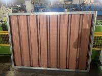 China Double Layer Fence Sheet and T7 Trapezoidal Panel Roll Forming Machine 0.3-0.8mm Thickness 7.5kw for sale