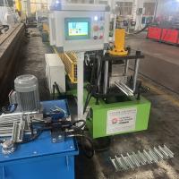 China C65x42mm Fence Post Channel Roll Forming Machine 7.5KW 415V for Color Painted Steel for sale