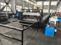 China 1.5 Inch B Roof Deck Roll Forming Machine 0.75-1.5mm Thickness Steel Decking Floor Making Machine for sale