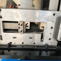 China Automatically 1.5-3.0mm Galvanized Steel 80-300mm Width Adjustable  Perforated CZ Purlin Roll Forming Machine for sale