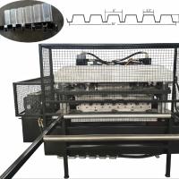 China 0.8-1.6mm Thickness Galvanized Steel B deck 3 Inches Composite Floor Deck  Panel Roll Forming Machine with Embossing for sale