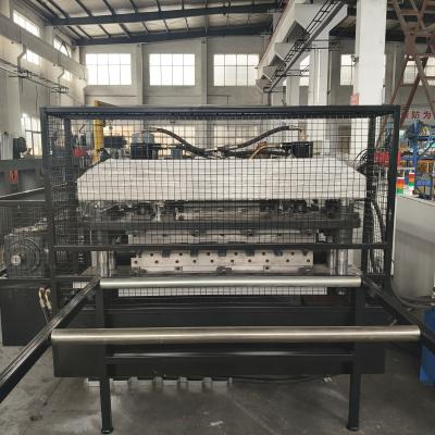 China Galvanized Steel B Deck Composite Floor Deck Panel Roll Forming Machine 0.8-1.6mm 18.5KW for sale