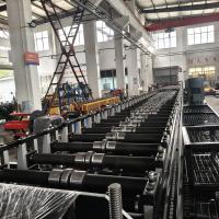 China 0.8-1.6mm Thickness Galvanized Steel B deck 3 Inches Composite Floor Deck  Panel Roll Forming Machine with Embossing for sale