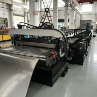 China 22-16 Gauge Steel Roof Deck Roll Forming Machine 1.5 Inch B Decking Floor Making Machine for sale