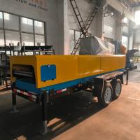China Mobile KR18 Standing Seam Roll Forming Machine 610mm Feeding Width 7.5kw On-Site Metal Roof Sheet for sale