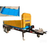 China Mobile KR18 Standing Seam Roll Forming Machine 610mm Feeding Width 7.5kw On-Site Metal Roof Sheet for sale