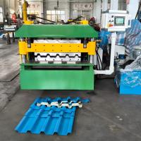 China Galvanized Steel 0.3-0.8mm Thickness Trapezoidal IBR PBU Roofing Sheet Double Layer Roll Forming Machine for sale