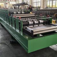 China Galvanized Steel 0.3-0.8mm Thickness Trapezoidal IBR PBU Roofing Sheet Double Layer Roll Forming Machine for sale