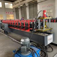 China U Channel Door Frame Roll Forming Machine 0.8-1.5mm Galvanized Steel 7.5KW for sale