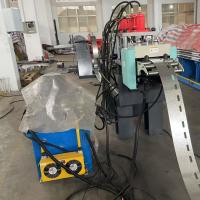 China U Channel Door Frame Roll Forming Machine 0.8-1.5mm Galvanized Steel 7.5KW for sale