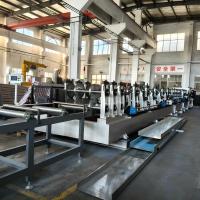 China Galvanized Steel CZ Purlin Roll Forming Machine 2.0-3.5mm Thickness Width Adjustable 100-500mm with Auto Stacker for sale