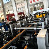 China Galvanized Steel CZ Purlin Roll Forming Machine 2.0-3.5mm Thickness Width Adjustable 100-500mm with Auto Stacker for sale