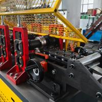 China V Profile Roll Forming Machine 0.6-1.2mm Thickness 0-12m/min Speed Galvanized Steel for sale