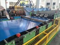 China IBR 686/760 Trapezoidal Sheet Double Layer Roll Forming Machine 0.4-0.8mm Steel 12m/min for sale