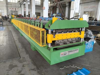 China IBR 686/760 Trapezoidal Sheet Double Layer Roll Forming Machine 0.4-0.8mm Steel 12m/min for sale
