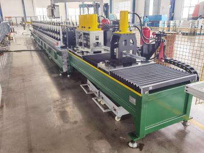 China 1.5-2.5mm Stainless Steel Unslotted Slotted C Uni Solar Strut Roll Forming Machine 380V 18.5kw for sale