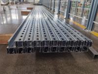 China 1.5-2.5mm Stainless Steel Unslotted Slotted C Uni Solar Strut Roll Forming Machine 380V 18.5kw for sale
