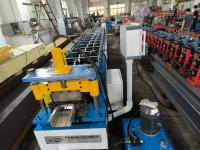 China GI Aluminum Flat Pan Roll Forming Machine 0.3-0.8mm Thickness Hydraulic Cut 20 Stations for sale