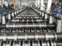China Galvanized Steel B Deck Composite Floor Deck Panel Roll Forming Machine 0.8-1.6mm 18.5KW for sale